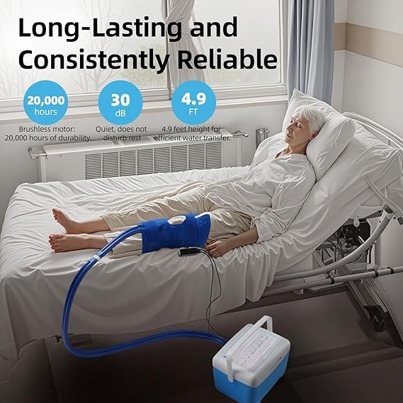 Cold Therapy Machine for Knee After Surgery - Ice Machine System with ...