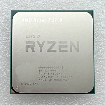AMD Ryzen 7 5700 CPU 3.7GHz Socket AM4 65W Processor | eBay