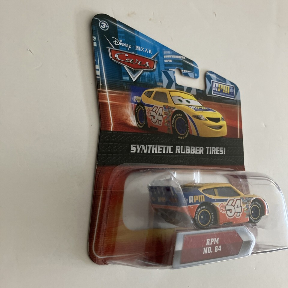 2009 Disney Pixar Cars RPM #64 Kmart Synthetic Rubber Tires | eBay