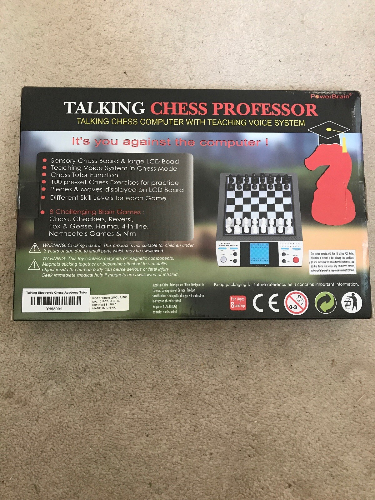 Talking Chess Professor - Talking Chess Computer with Teaching Voice ...