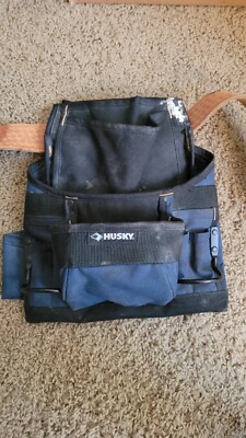 Husky tool pouch with leather belt. | eBay