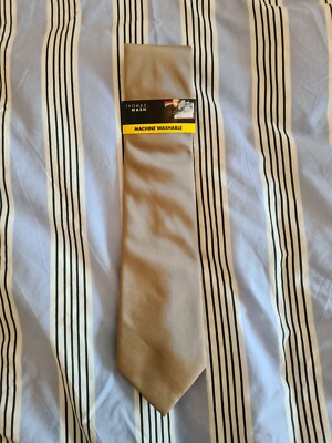 THOMAS NASH Silk NeckTie Beige Brown New with tags. Free shipping in ...