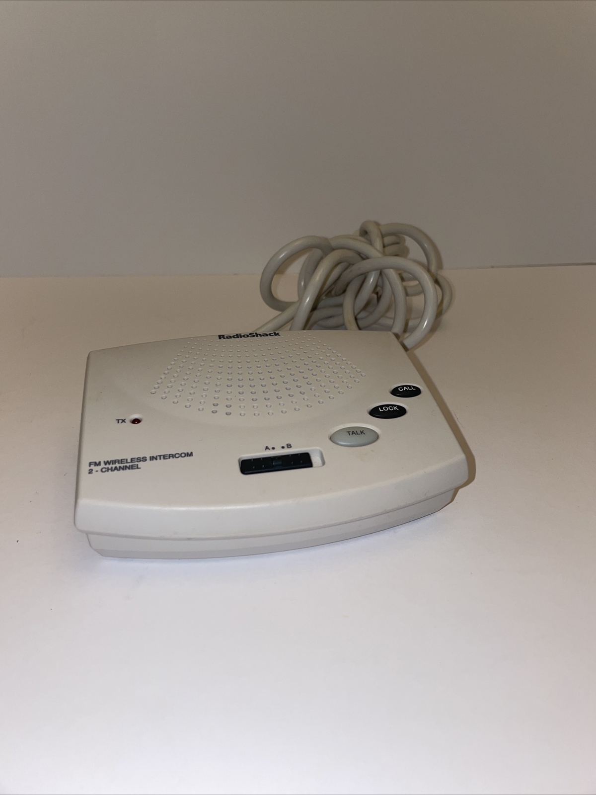 Radio Shack Wall Mountable 2-Channel FM Wireless Intercom 43-3106 ...