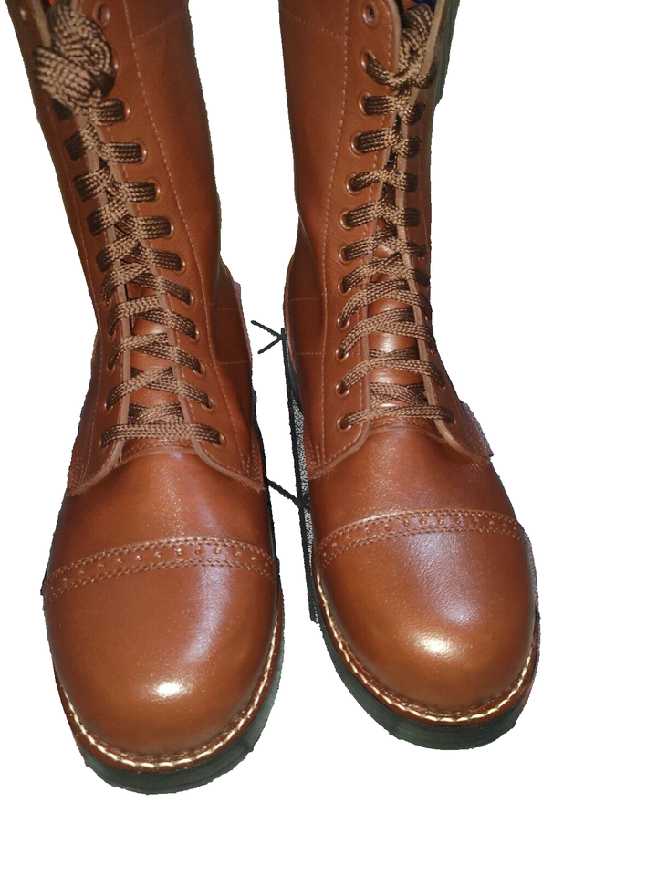 WW2 Repro US Army Corcoran Jump Leather Airborne Para Boots, All Sizes ...