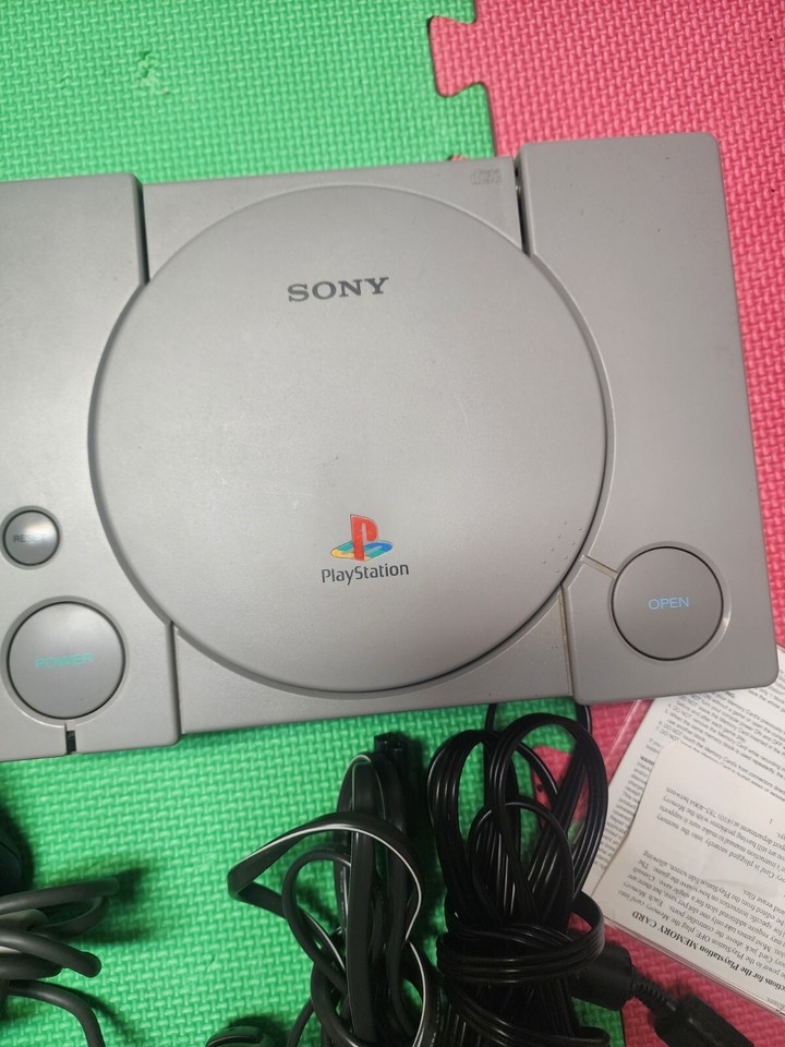 Sony Playstation PS1 Console Bundle w/2 Controller,13 Games,Memory Card ...