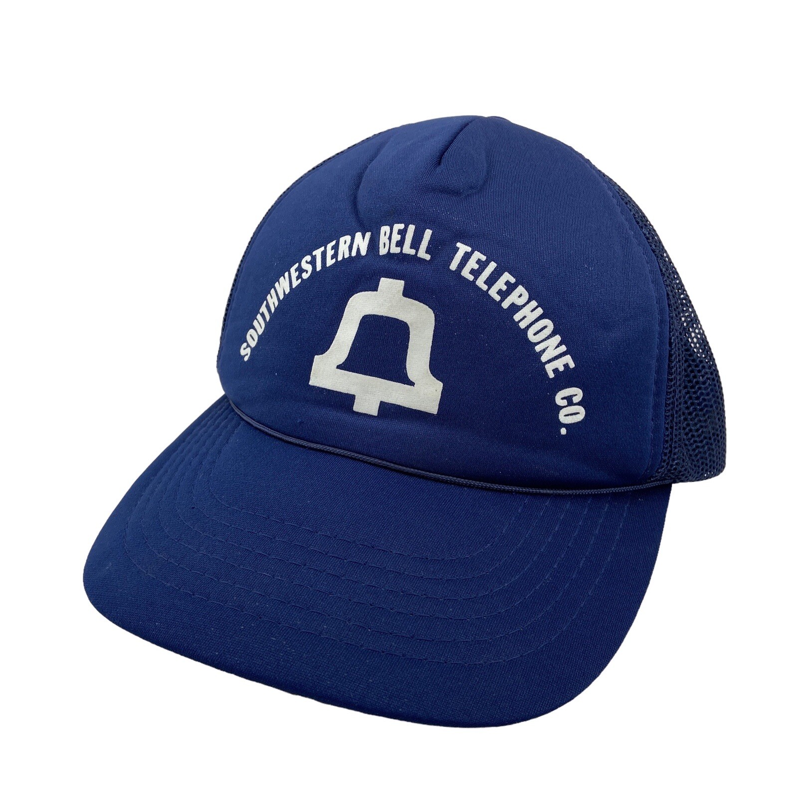 VINTAGE Southwestern Bell Hat Telephone Ball Cap Snap… - Gem