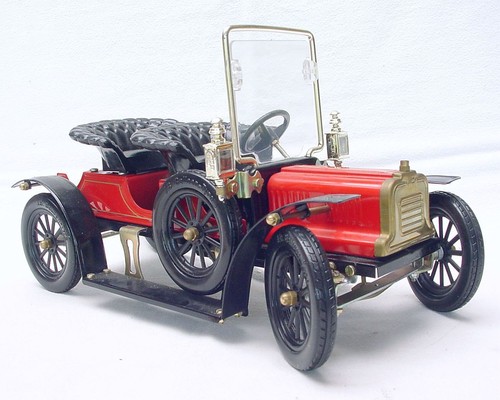 George Carette Jan Blenken FORD MODEL T 4-SEATER Tin Toy Car 34cm MIB ...