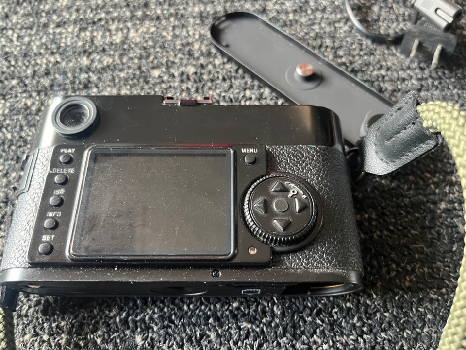 Leica M9P M9-P Camera - Black (Body,strap,battery) - CCD Sensor Corrosion - READ | eBay