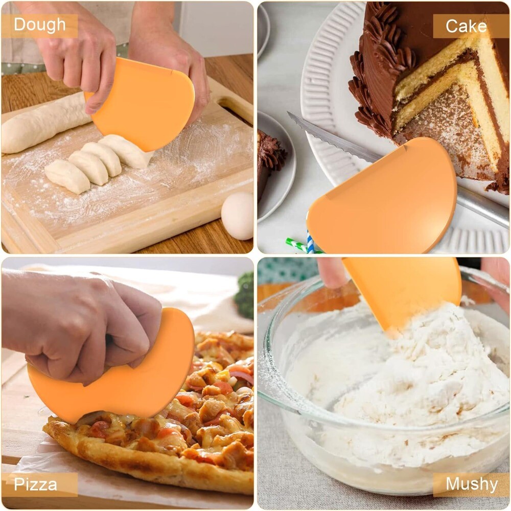 4 Pcs PP Pastry Cutter Semicircular Kitchen Utensils Cake Shop | eBay