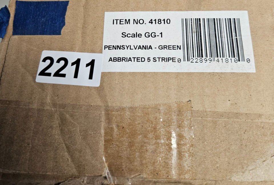 Williams by Bachmann 41810 Pennsylvania O Gauge Scale GG1 Electric ...