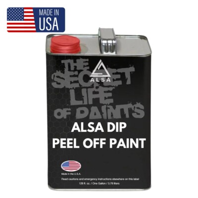 Genuine Alsa Peel Off Paint - Colored Peel Off Paint - Gallon | eBay
