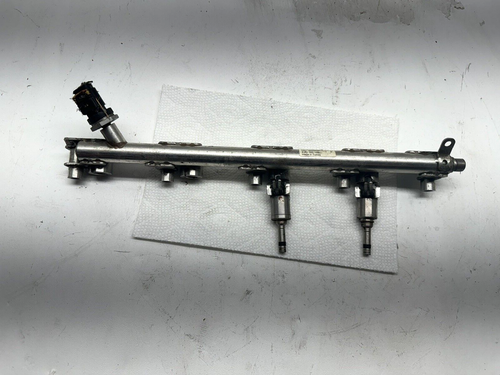 OEM 2015-2018 Ford Edge 2.0 Turbo Engine Motor Fuel Injector Rail Pipe ...