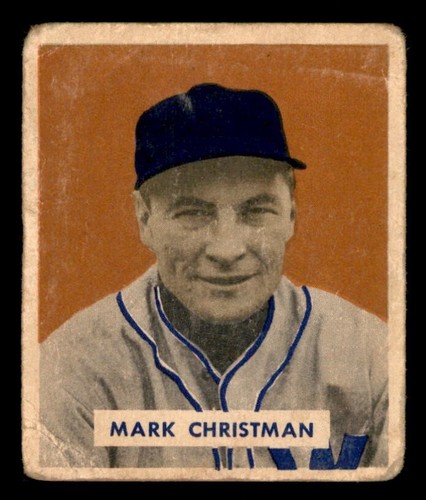 1949 Bowman Baseball #121 Mark Christman PR *d2 | eBay