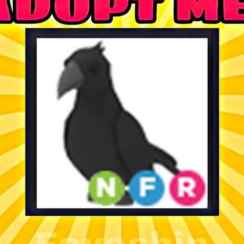 Adopt Me Neon Flyable Rideable Crow | eBay