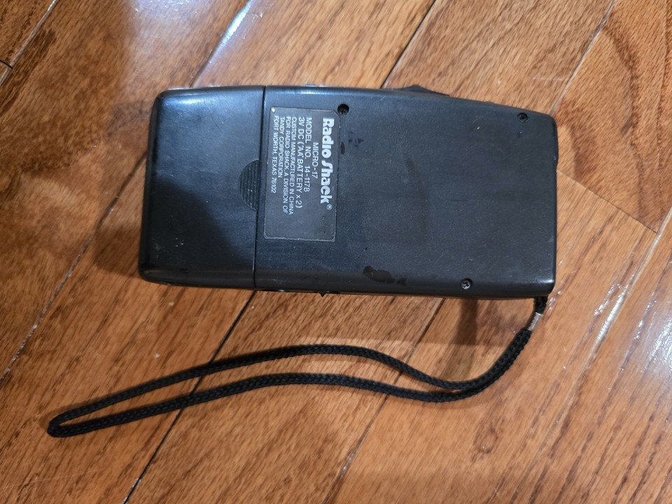 Radio Shack VOX Micro-17 Micro-Cassette Tape Voice Recorder 14-1178 w ...