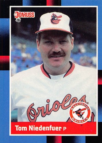 Tom Niedenfuer 1988 Donruss 294a Baltimore Orioles Baseball Card | eBay