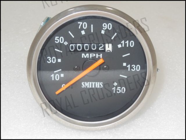 NEW VINTAGE BIKES REPLICA SMITH SPEEDOMETER 0-150 MPH | eBay