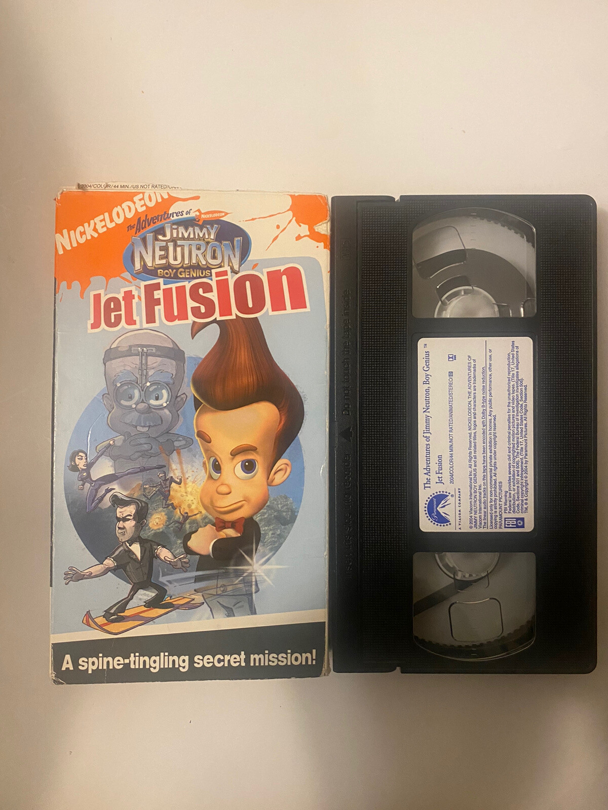 Jimmy Neutron Jet Fusion Vhs