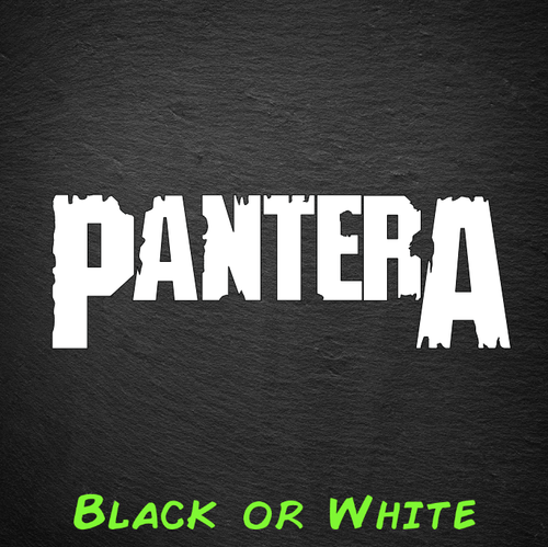 PANTERA Sticker Vinyl Decal Car Bike 4x4 UTE Metal Rock Band Music Logo ...