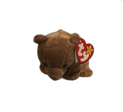 Ty Beanie Baby Pecan The Bear Plush Toy - 4251. Retiree Excellent Shape ...