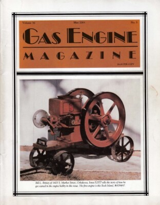 Gas Engine Magazine May 2001 – Rock Island Engine | eBay