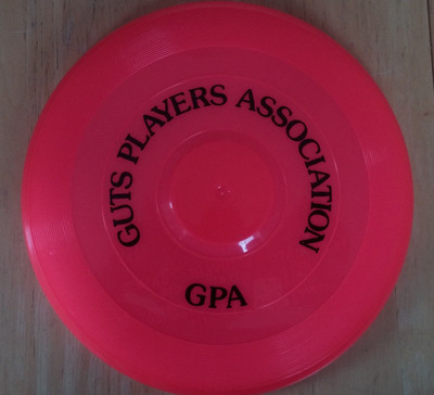 Wham-O GPA Tournament Pro Model Guts Frisbee Disc Black lettering | eBay