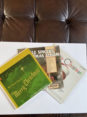 The Robert Rheims Choraliers Swingle Singers Bing Crosby Christmas ...