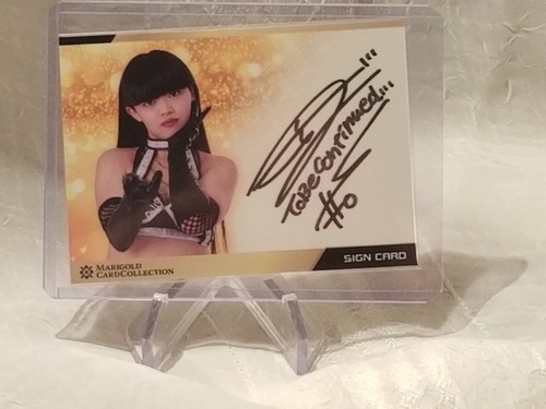 Rea Seto Marigold Collection Auto on Card 2025 Very Rare Venue Limited ...