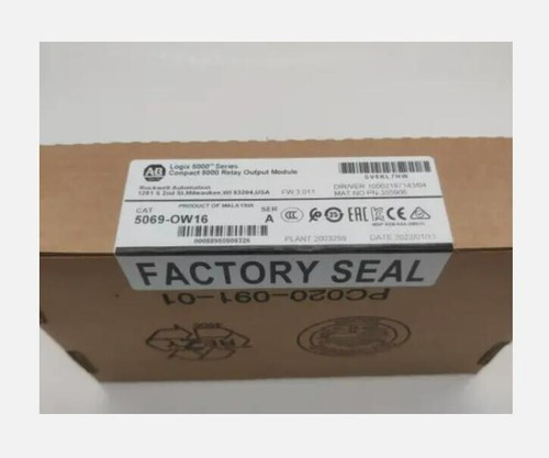 New Factory Sealed AB 5069-OW16 SER A Compact 5000 Relay Output Module ...
