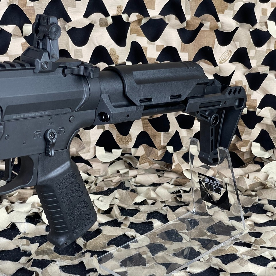 NEW Lancer Tactical Gen 2 Battle X 9mm CQB AEG Airsoft Gun w/ PDW Stock ...