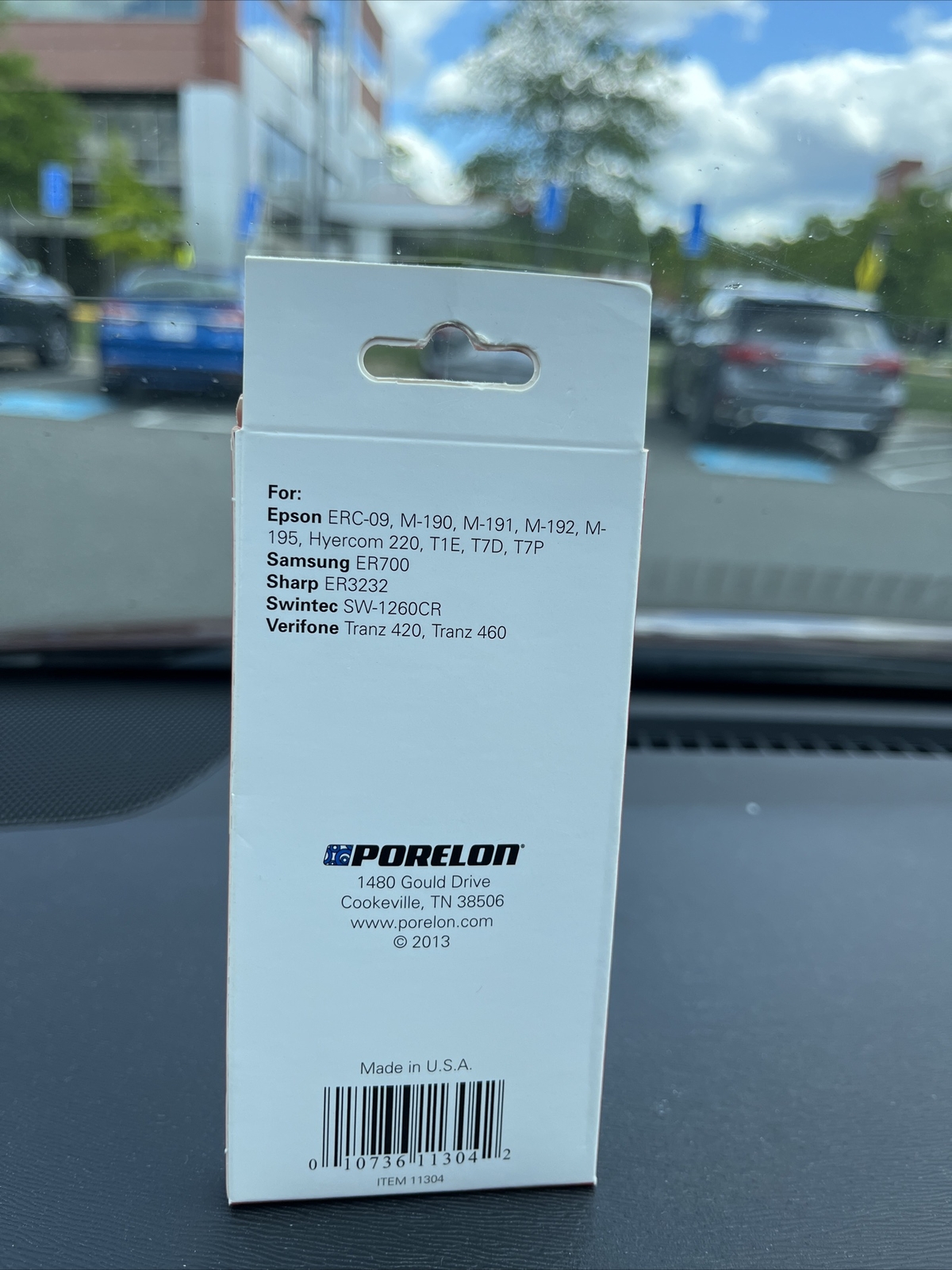 Porelon 11304 POS Ribbon /Cash Register / Purple | eBay