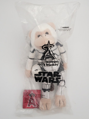 Los Angeles Angels Star Wars Stormtrooper Rally Monkey Plush SGA Sealed ...