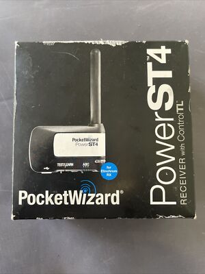 Pocket Wizard Power ST4 Remote Control Receiver For Elinchrom RX EX | eBay
