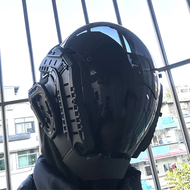 Personalized Army Mask COOLPLAY Mechanical Sci-fi Gear Punk Masks ...