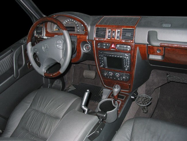 FOR 2005-2011 Mercedes SLK R171 RHD LHD Interior Set Cherry Wood Dash ...