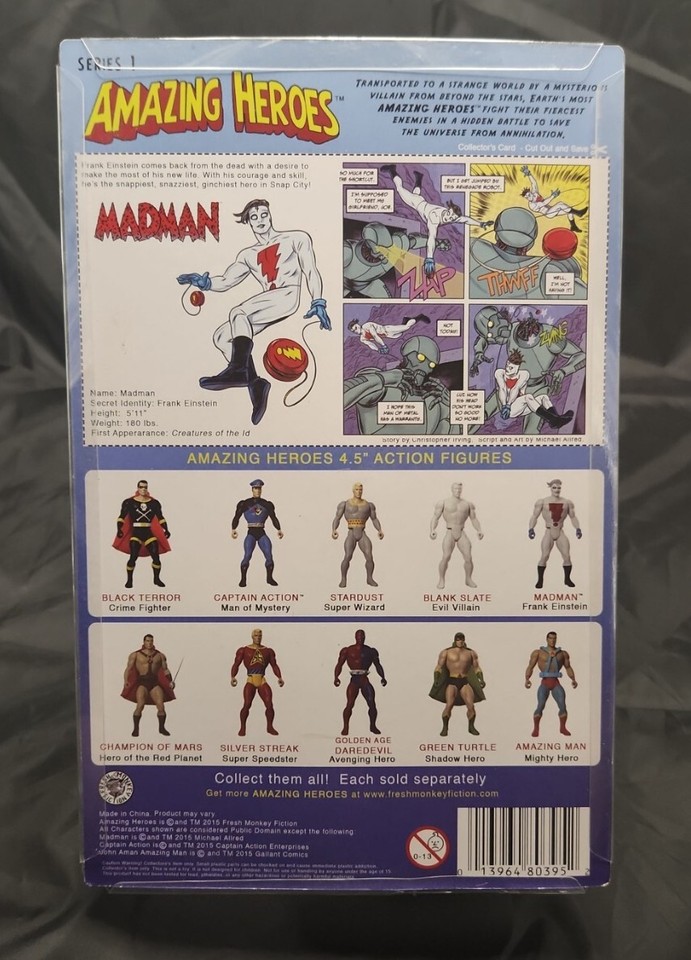 Madman - Amazing Heroes by Mike Allred Series 1 figure | eBay