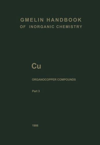 Gmelin Handbook of Inorganic and Organometallic Chemistry-8th Edition ...