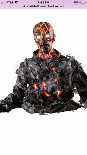 Smoldering zombie ground breaker | eBay