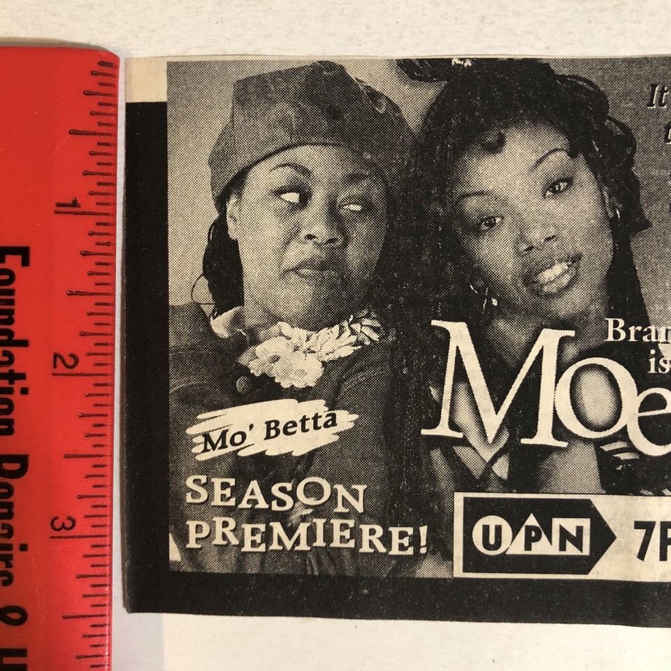 Moesha Vintage Tv Guide Print Ad Brandy Norwood UPN TPA25 | eBay