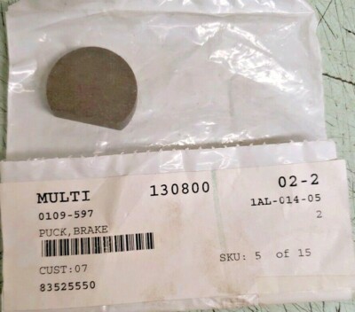 GENUINE OEM ARCTIC CAT BRAKE PUCK 0109-597 | eBay