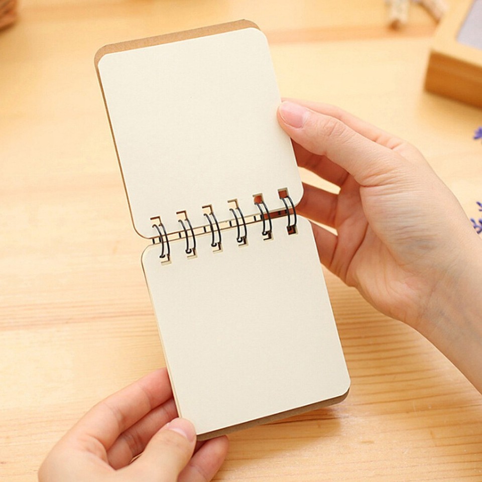 4 Pcs Small Pocket Notebook Portable Memo Pad Mini Notepad for Office ...