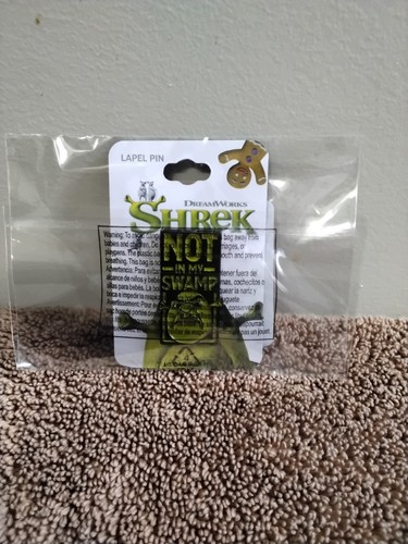 DreamWorks Animated Movie Shrek Not In My Swamp Enamel Pin New | eBay
