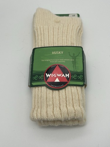Wigwam Sheboygan Homespun Wool Athletic Socks Husky Large W 10-13 M 9 ...