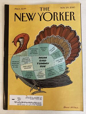 The New Yorker Magazine November 29, 2010 "The Best Part" by Bruce ...