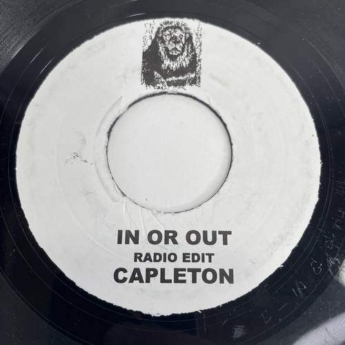 RARE! Capleton, In Or Out (Vinyl Record, 45rpm, 7", 1999) Jamaica Pressing | eBay