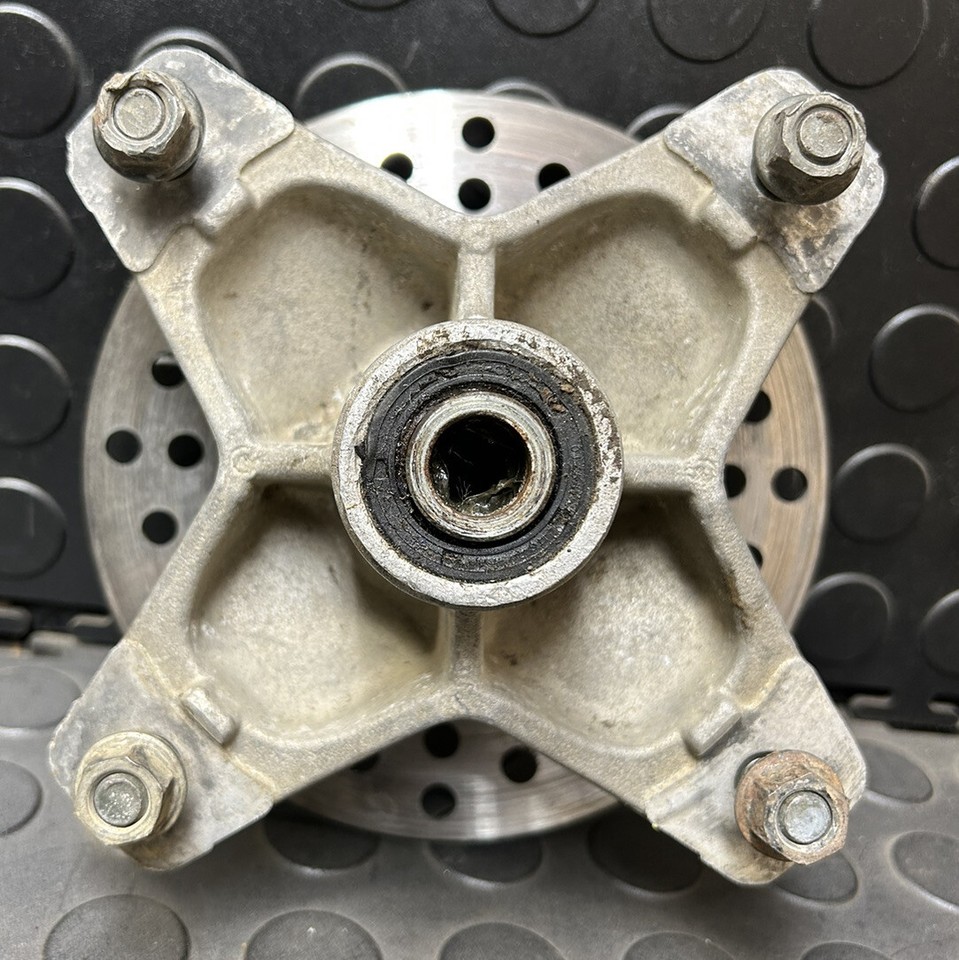 87-89 YAMAHA Banshee Warrior 350 FRONT HUB BRAKE ROTOR HUBS ROTORS | eBay