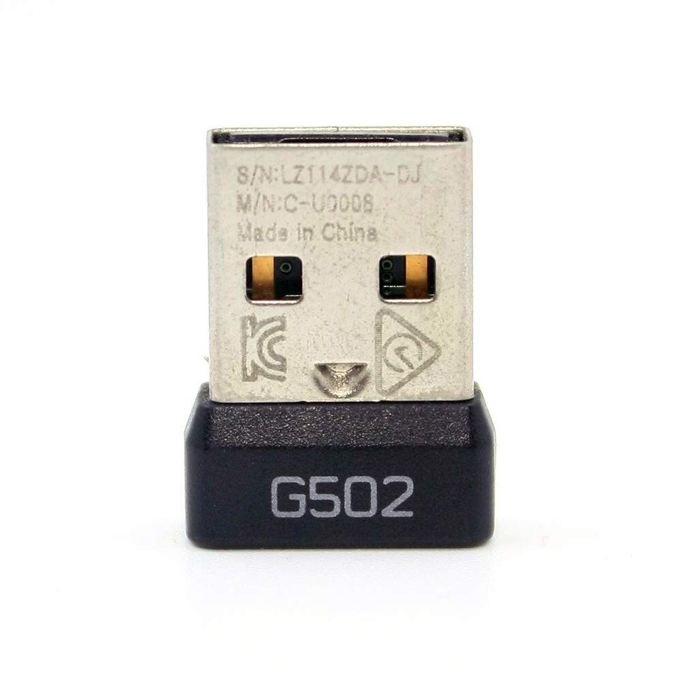 Wireless Mouse USB Receiver Dongle Lightspeed Pairing C-U0008 For ...