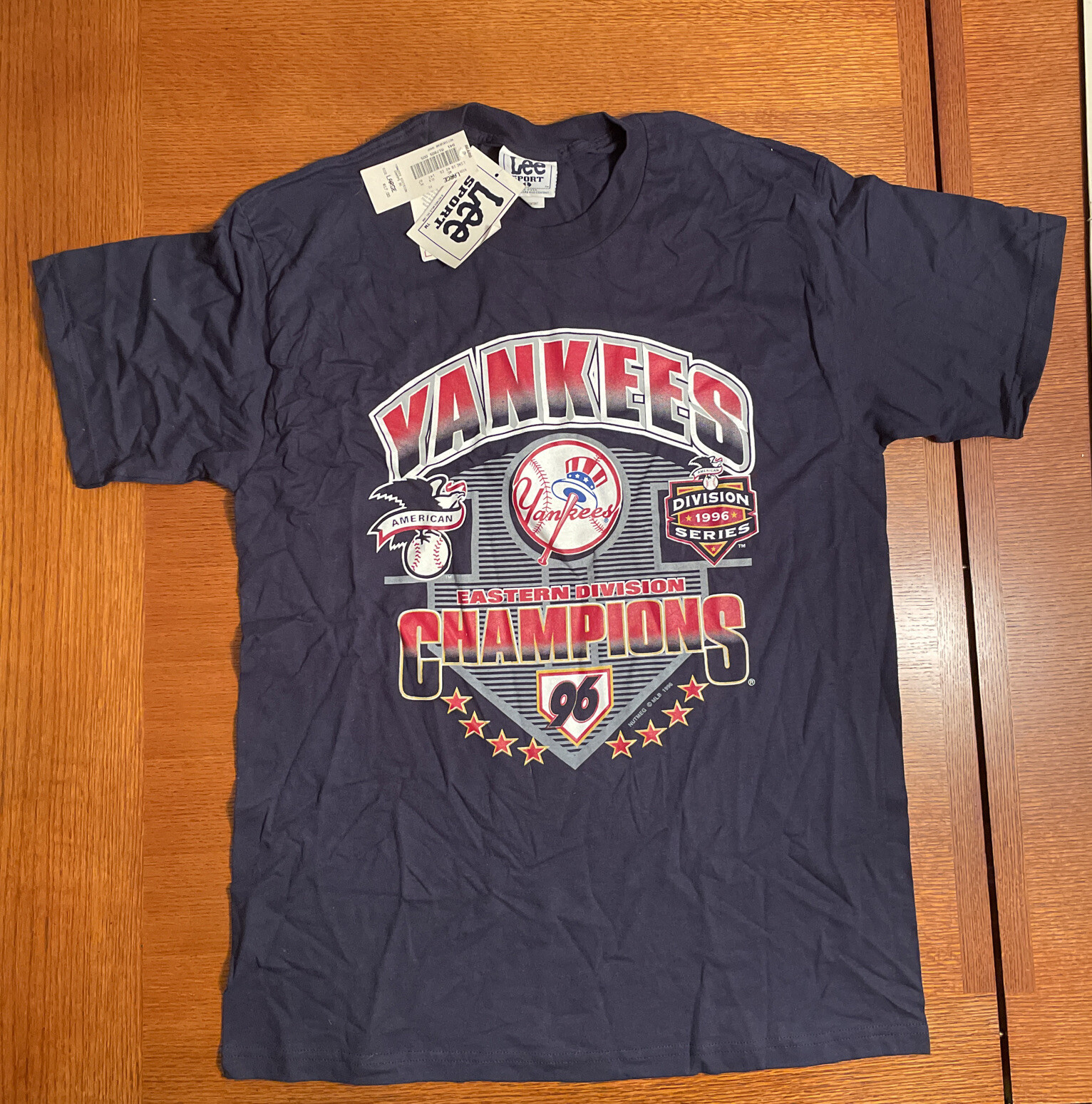 Vintage Lee Sport NEW YORK YANKEES Division Series Ch… - Gem