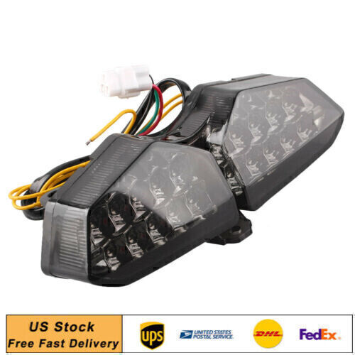 Integrated LED Tail Light Turn Signal Indicator for YAMAHA YZF R6 2003 ...