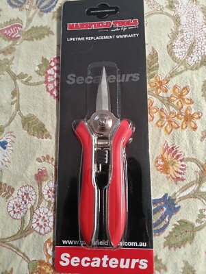 Mansfield Tools Pointy Nose All Metal Pruner Flower Cutter Stainless ...